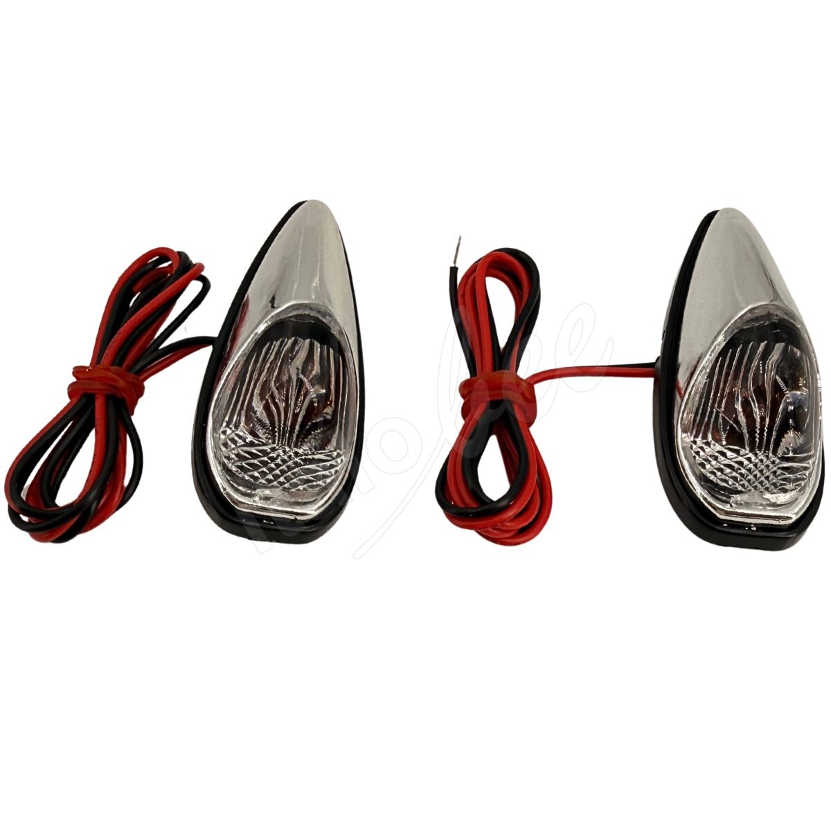 Blinker LED Chrom/klar - italobee Shop, 4,90